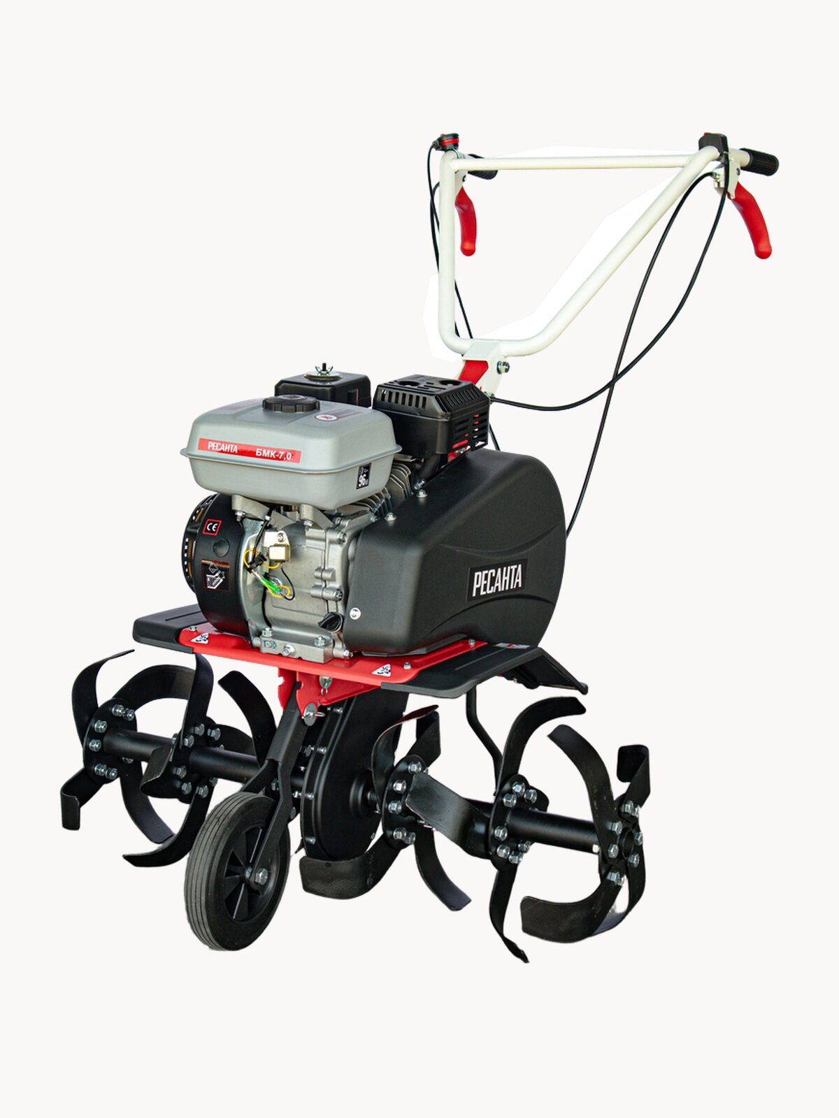 Ресанта БМК-7.0, 7 л. с, четырехтактный, бензин, бак – 3.6 л, ширина – 90 см
