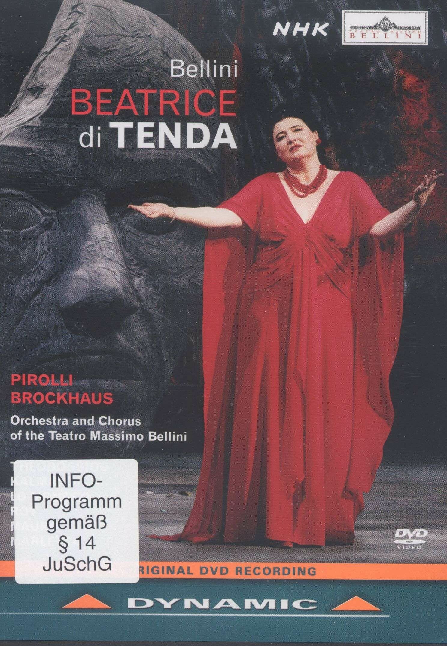 Диск Vincenzo Bellini (1801-1835) - Beatrice di Tenda (1 DVD)