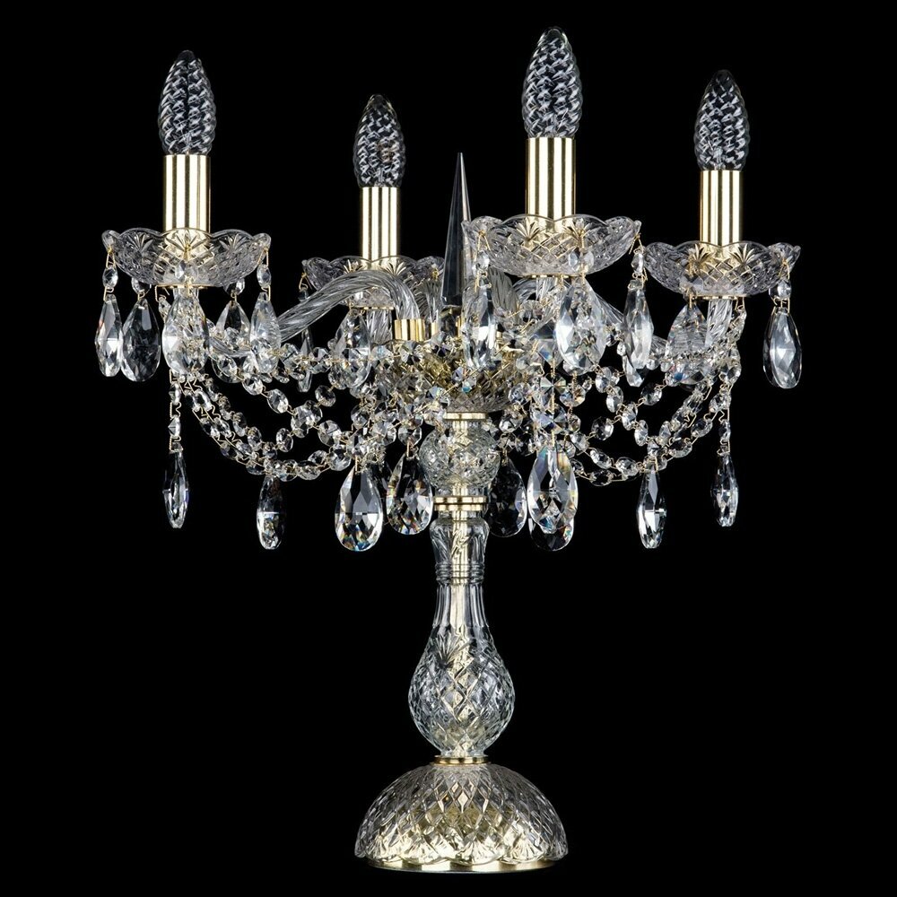 12.21.4.141-45. Gd. Sp Настольная лампа хрустальная Bohemia Art Classic