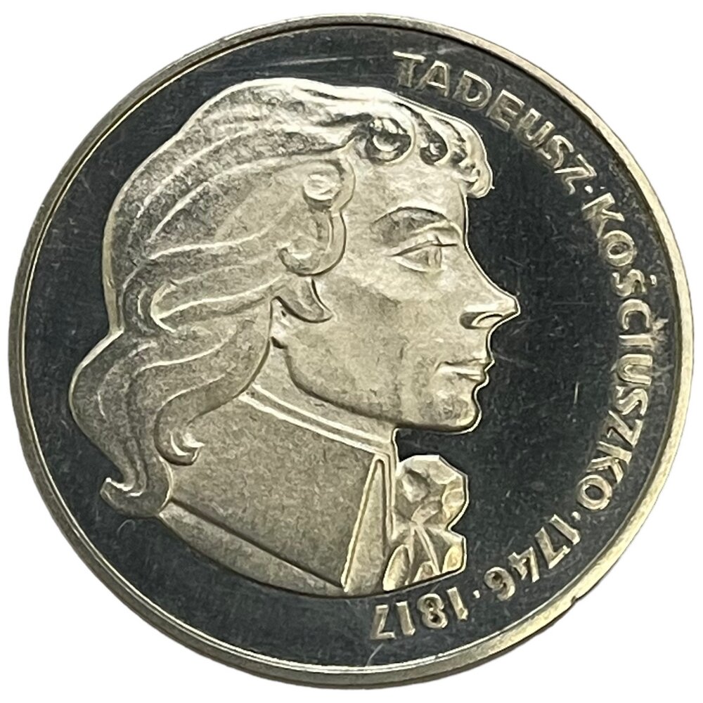 Польша 100 злотых 1976 г. (230 лет со дня рождения Тадеуша Костюшко) (Proof)