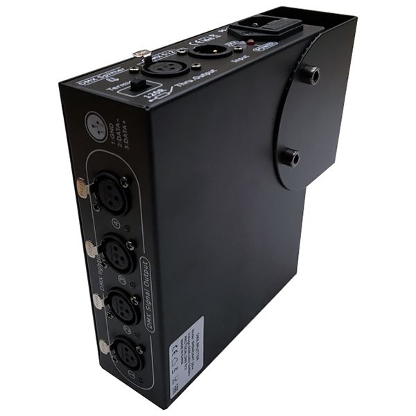 SHOWLIGHT DD-4 - сплиттер-разветвитель DMX сигнала, 1 вход, 4 выхода, гальваническая развязка, 3-pin, шт