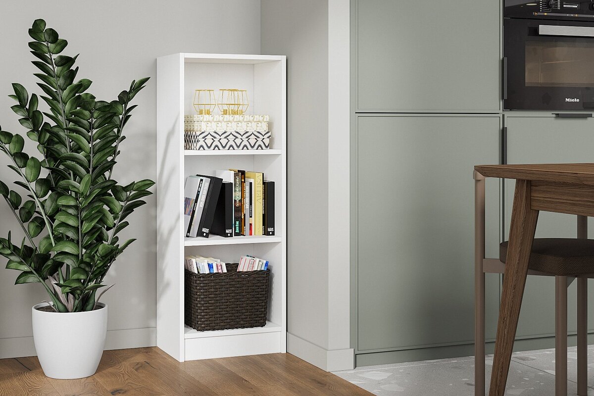 Шкаф книжный стеллаж Билли Billy по мотивам Икея Ikea - 08 40x28x106