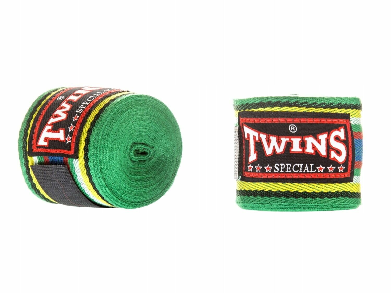 Бинты боксерские Twins CH2 зеленый