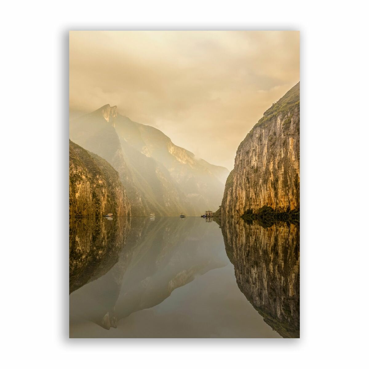 Постер, плакат на бумаге / Природа Китая - Пейзаж / Размер 30 x 40 см