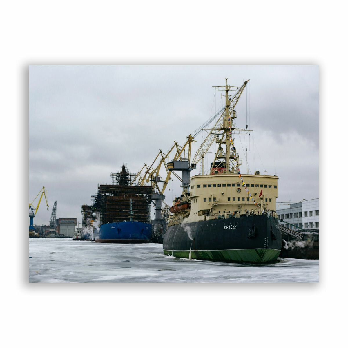 Постер, плакат на бумаге / Санкт-Петербург / Размер 60 x 80 см