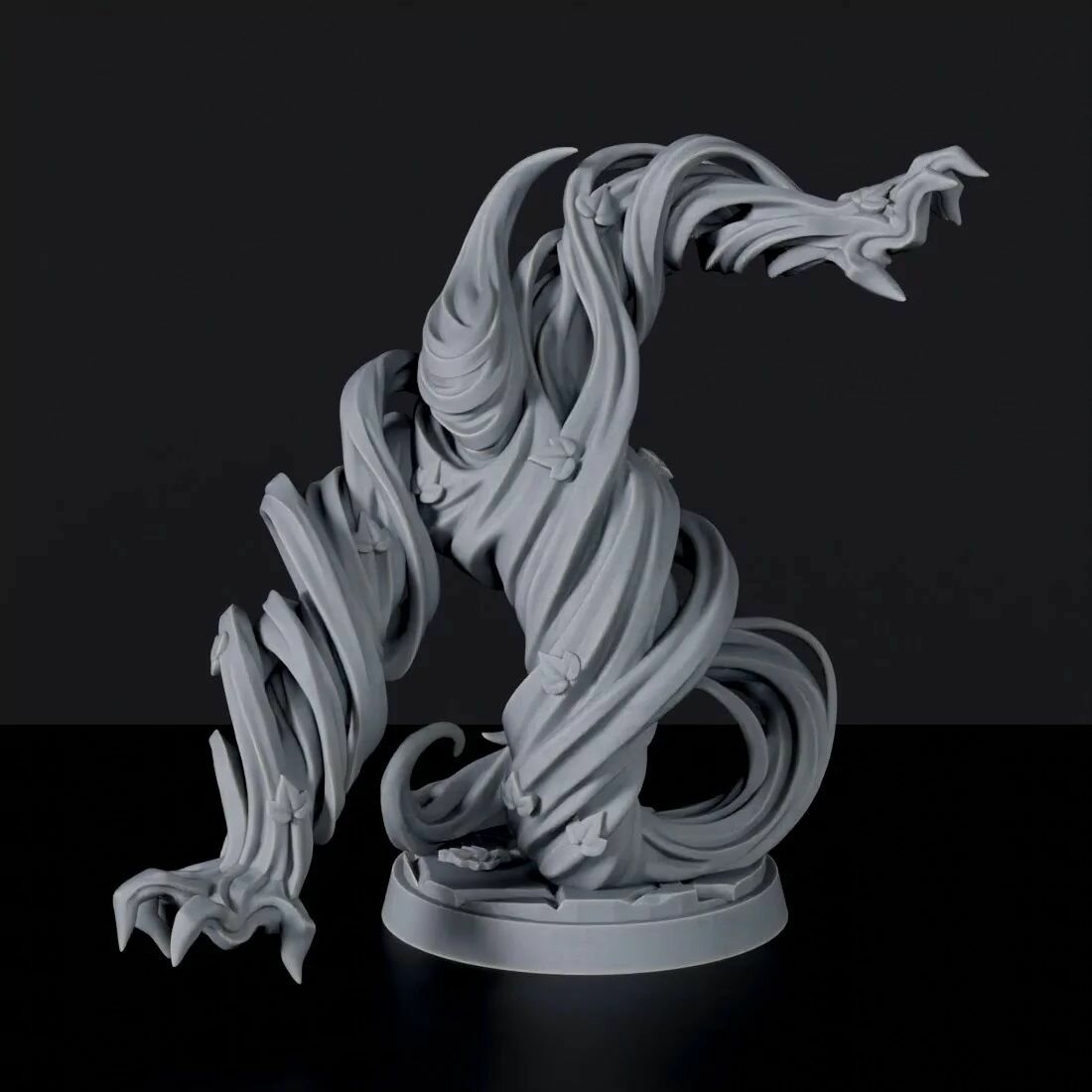 Миниатюра D&D "Воздушный элементаль B" 32 мм (DnD, Dungeons & Dragons, ДнД, Подземелья и Драконы, Pathfinder)