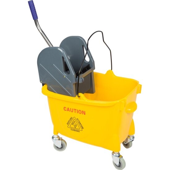 Тележка уборочная Комус с отжимным прессом 65 x 40 x 87см 32л AF08081