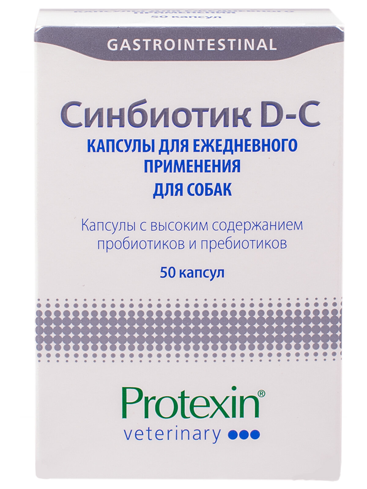 Капсулы Protexin Синбиотик D-C, 30 г, 50шт. в уп, 1уп.