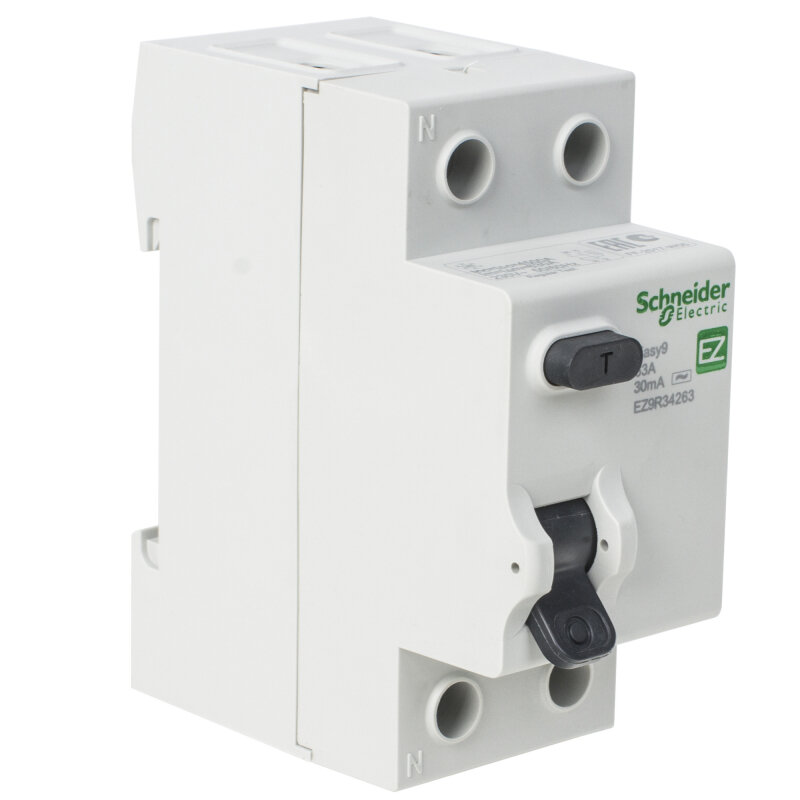Устройство защитного отключения Schneider Electric Easy9 2P 63А 30мА (AC)