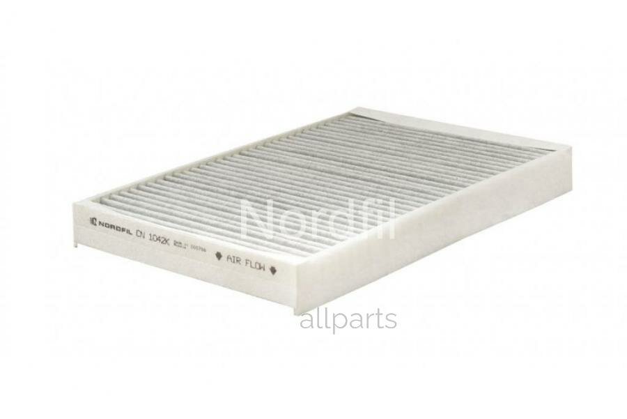 NORDFIL CN1042K Фильтр салона угольный Volvo S60 II V60 Cross Country S80 II V70 II XC60 XC70 II