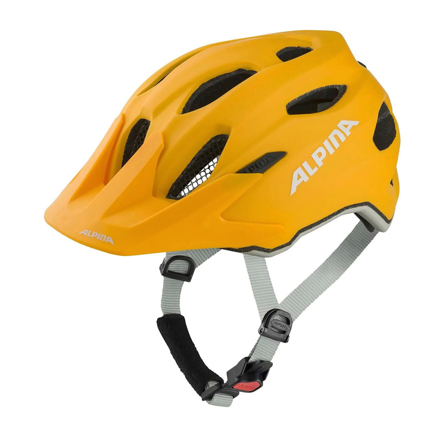 Велошлем ALPINA Carapax Junior Burned-Yellow Matt (см:51-56)