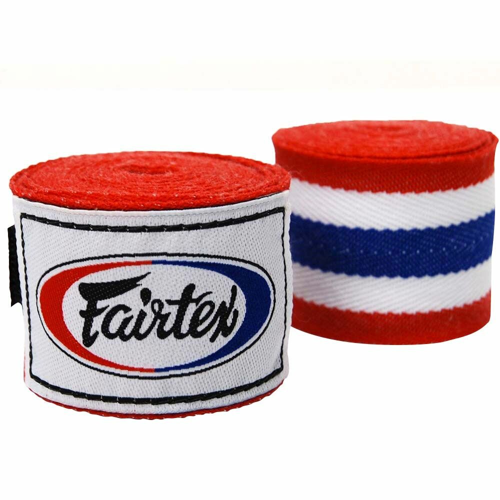 Бинты боксерские HW2 Fairtex Тайский флаг 4.5 м