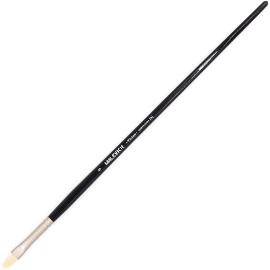 Кисть Малевичъ из синтетики Tician, плоская №8