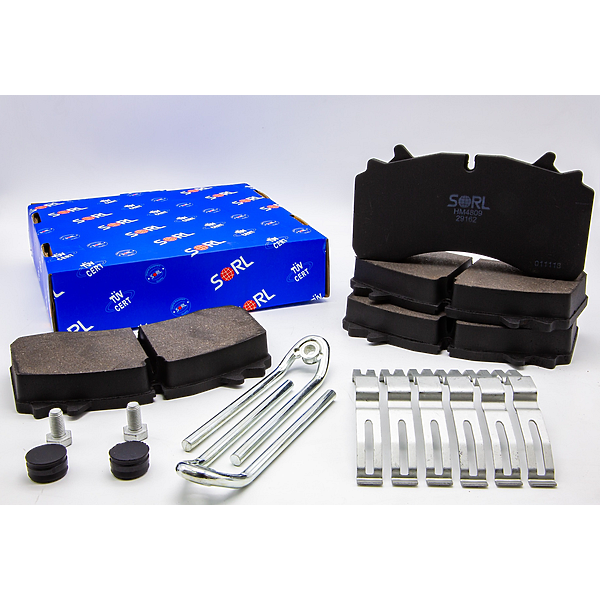 SORL HM4809+AK010 колодки дисковые (wva 29336 ) с р / к \wabco pan22