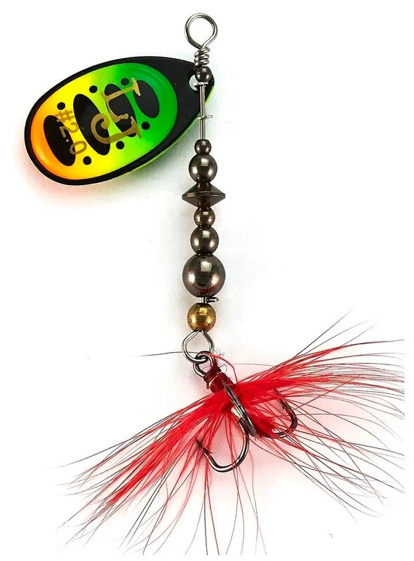 Блесна вращающаяся Lucky John Bonnie Blade цвет 008, 4.3 г, размер 2.0