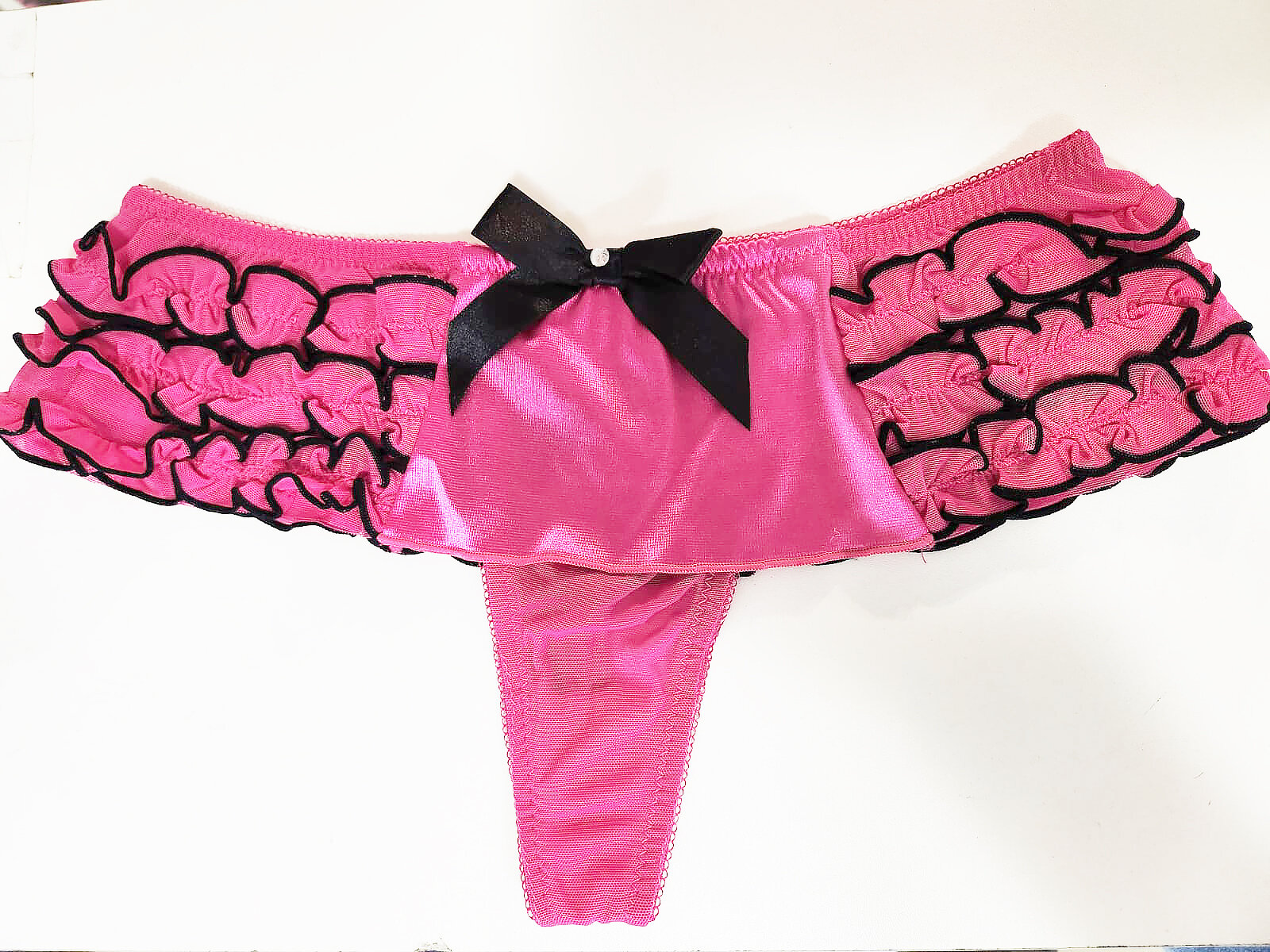 Соблазнительные трусики Coquette с рюшами, розовый, M