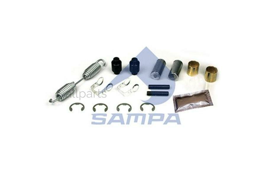 SAMPA 085513 р/к торм колодки !1пруж+2вт.+2ролика+2держ+2анк. пальца+2фиксатора+4стопора\ROR