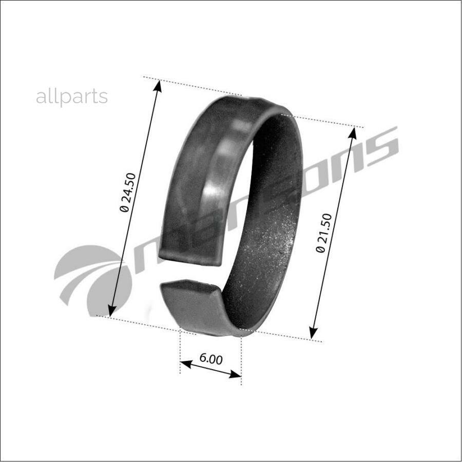 MANSONS 300.336 Втулка (кузов наружные элементы)