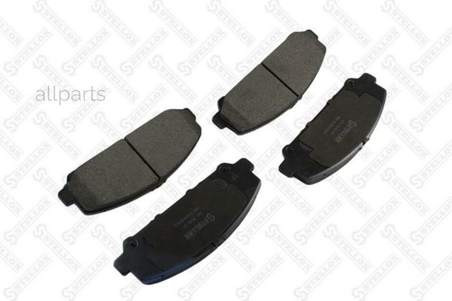 STELLOX 000504BSX колодки диск. перед! с антискрип. пл.\ Nissan Armada 07-11/Parthfinder 4.0 11>/Xterra 11>