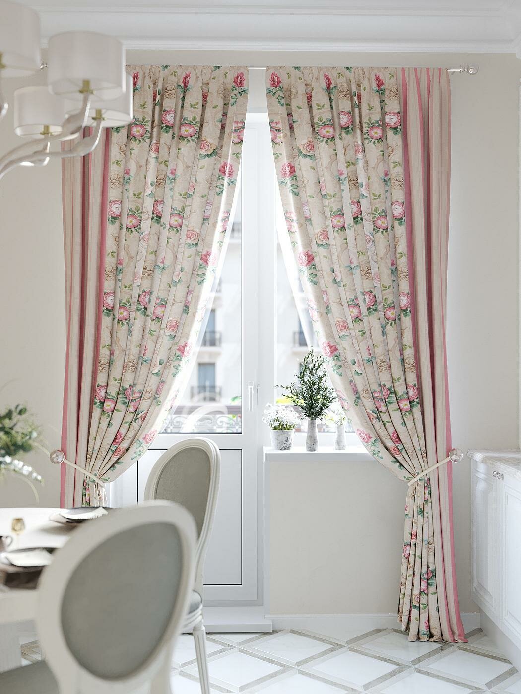 Комплекты штор AT HOME / шторы в комнату 150х280 см / Аплониса