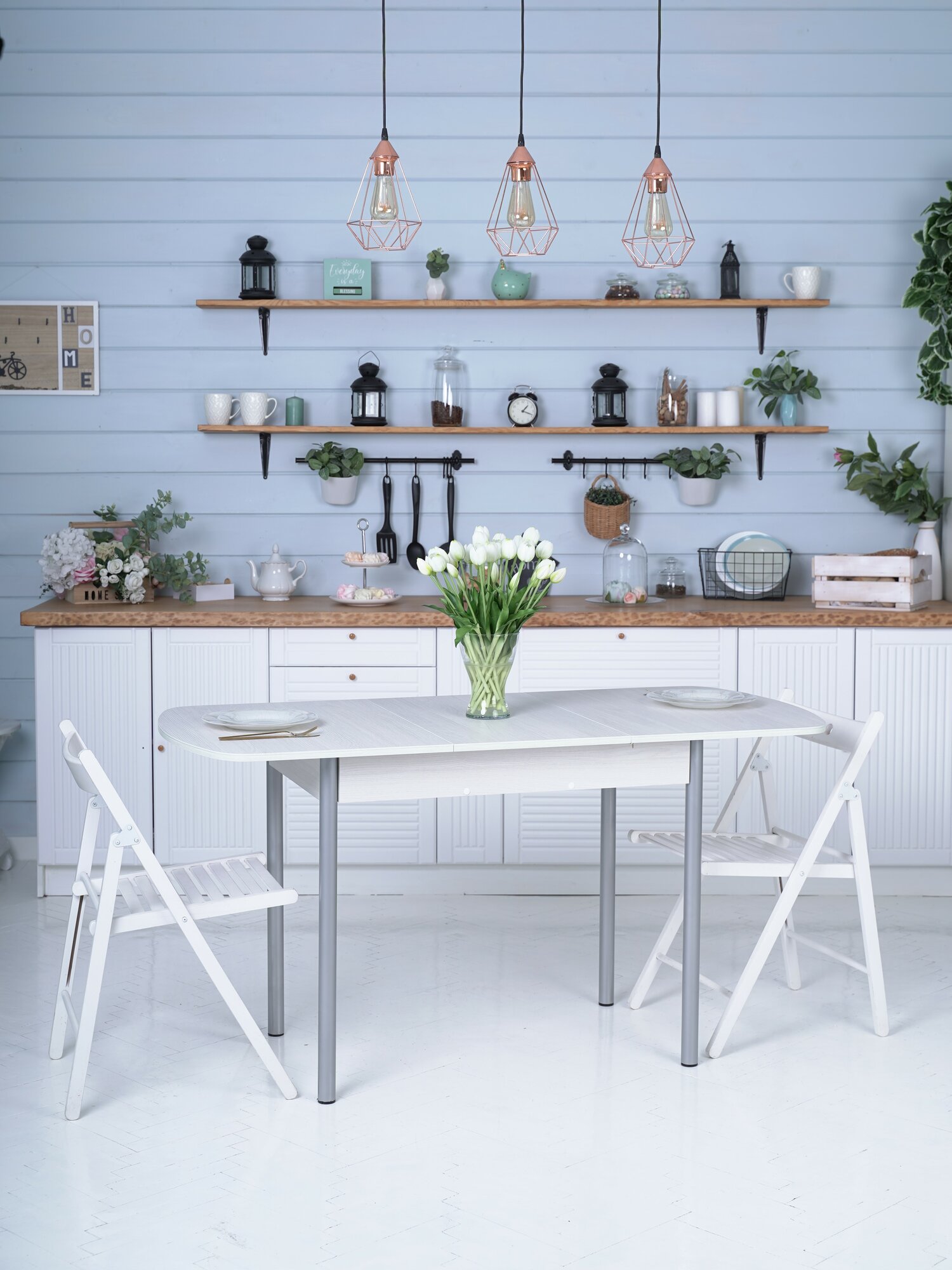 Стол кухонный обеденный раздвижной Джаз, ясень анкор светлый, 110/150х70x77 см.