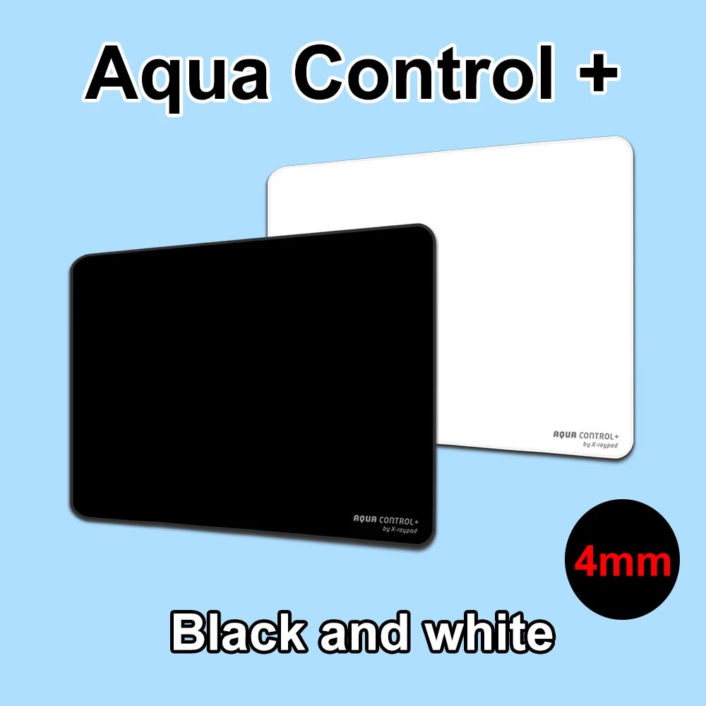 500x500x4 мм X-Raypad Aqua Control + черный или серый, белый цвет, игровые коврики для мыши, FPS, игровой настольный коврик CSGO pubg apex