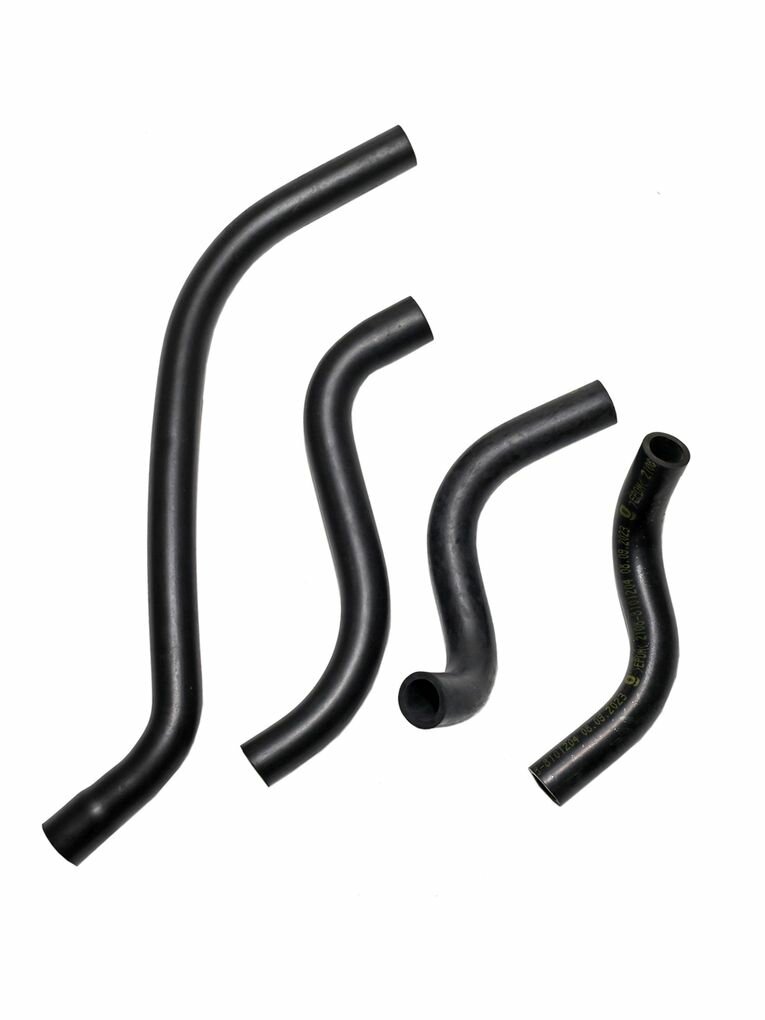 Патрубки отопителя комплект 4шт. ВАЗ 2108-2115 БРТ