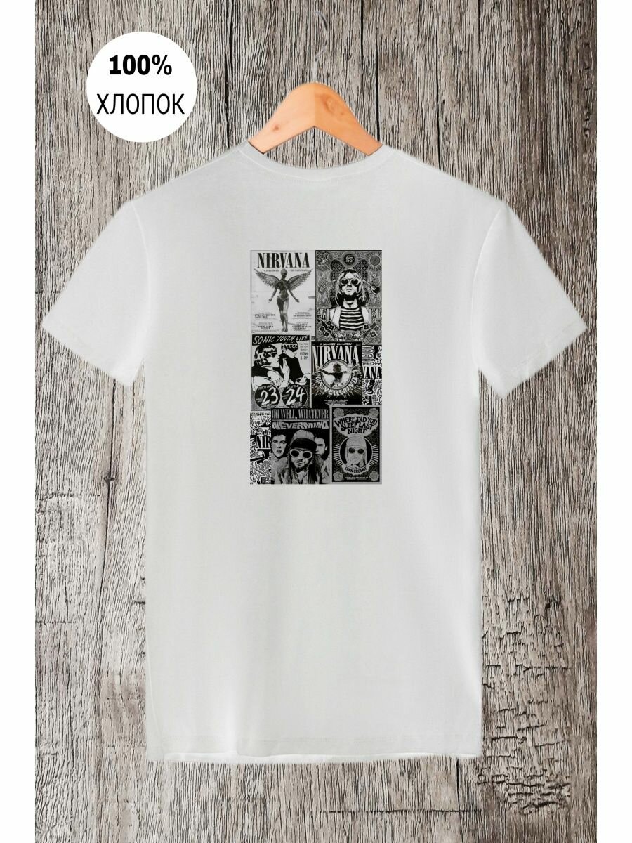 Футболка нирвана рок-группа nirvana