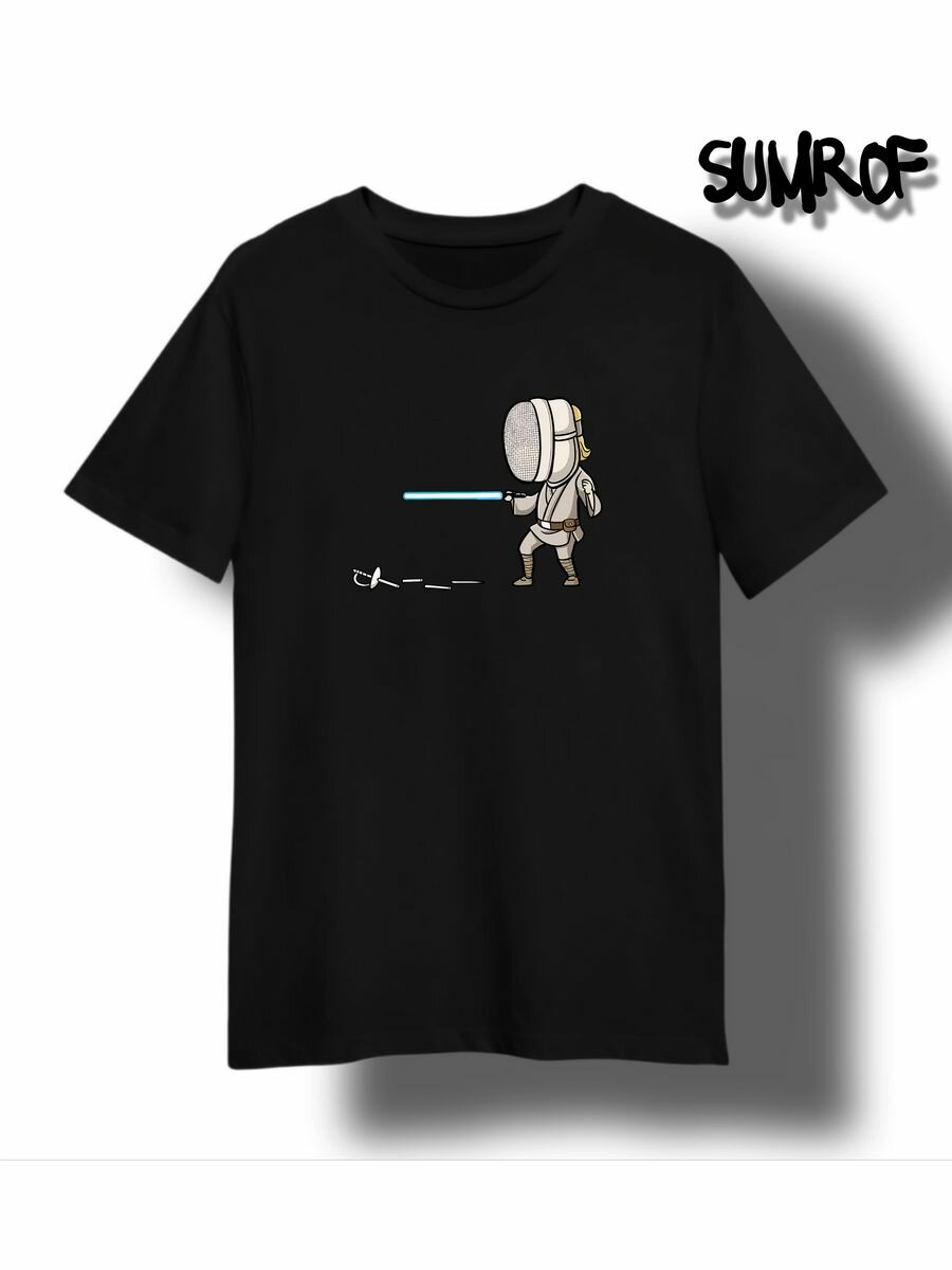 Футболка Zerosell фехтование джедай