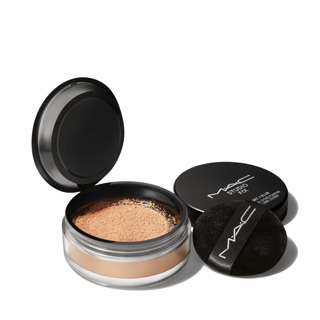 MAC Рассыпчатая пудра Studio Fix Pro Set + Blur Weightless Loose Powder (Medium Deep)