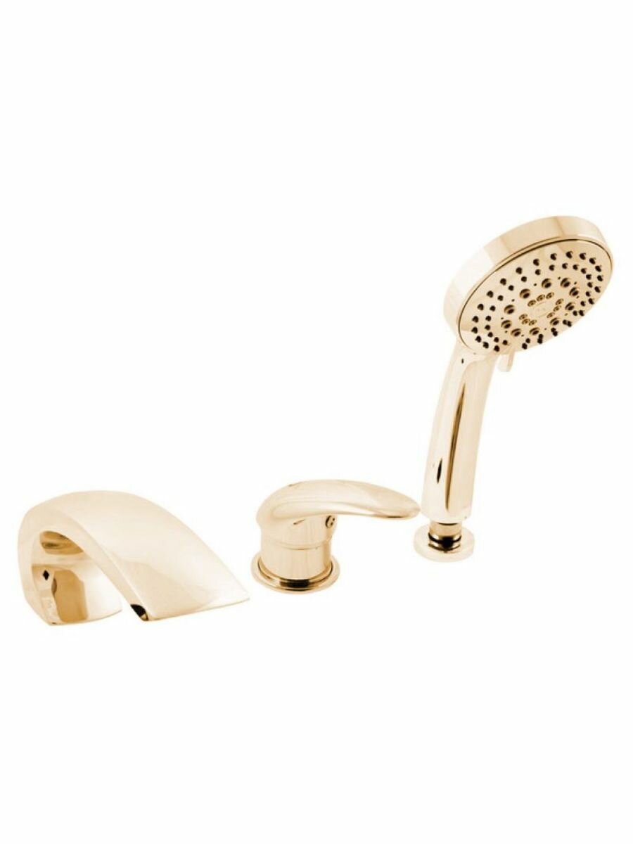 Смеситель на борт ванны, цвет золотистый, RAV SLEZAK, D472.5YZ