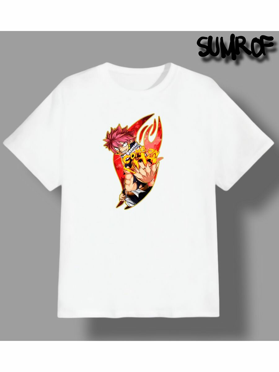 Футболка Хвост феи Нацу Драгнил