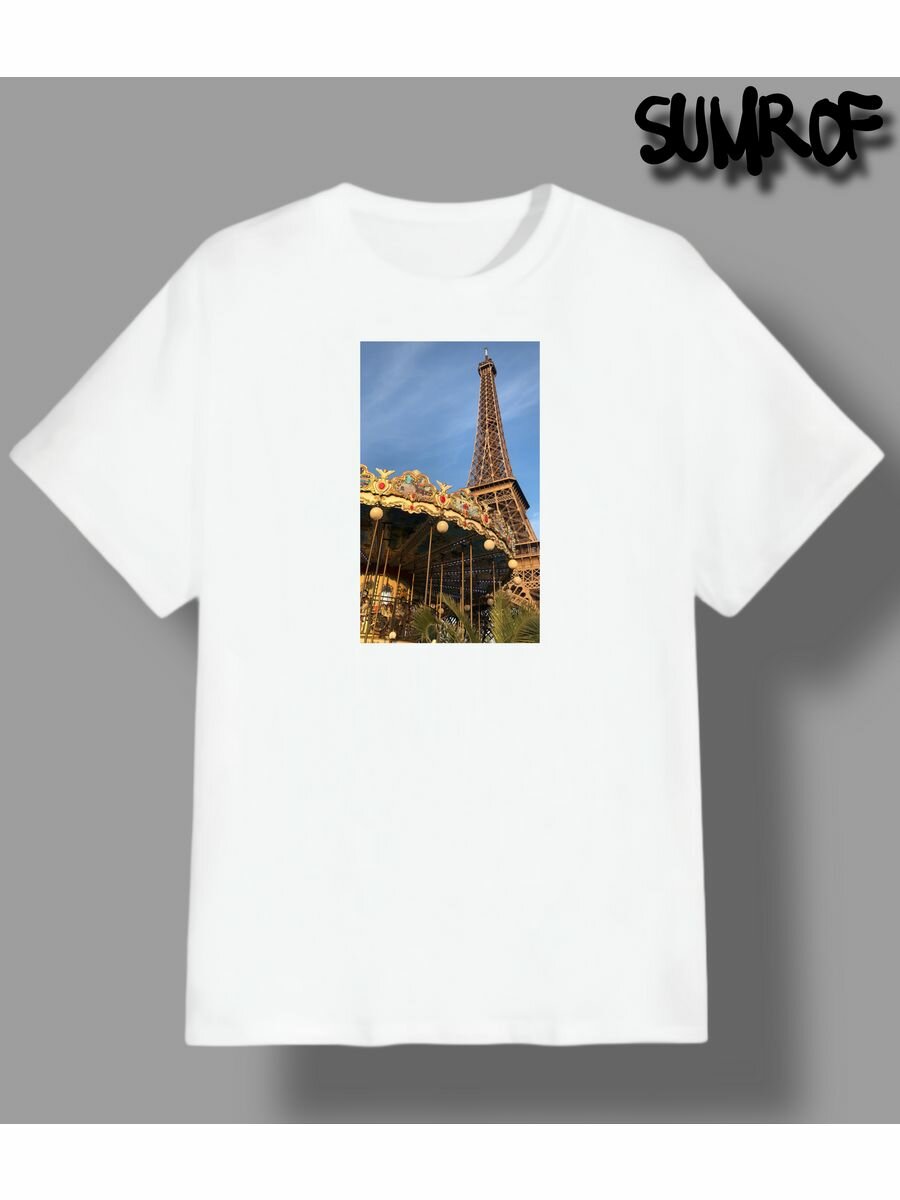 Футболка Эйфелева Башня