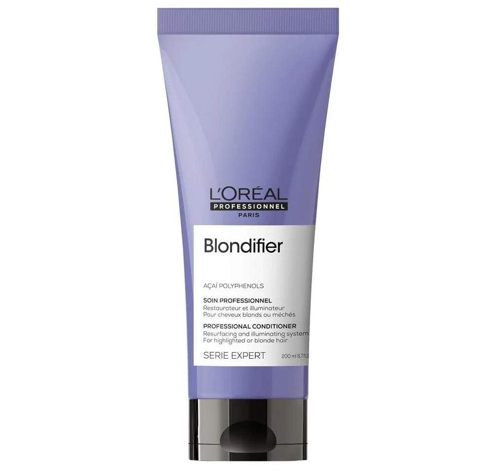 L'Oreal Professionnel кондиционер для волос Serie Expert Blondifier Gloss для сияния оттенков блонд, 200 мл