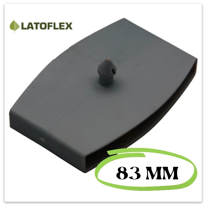 Латодержатель центральный проходной для ламелей шириной 80-83 мм. Комплект 6 шт.