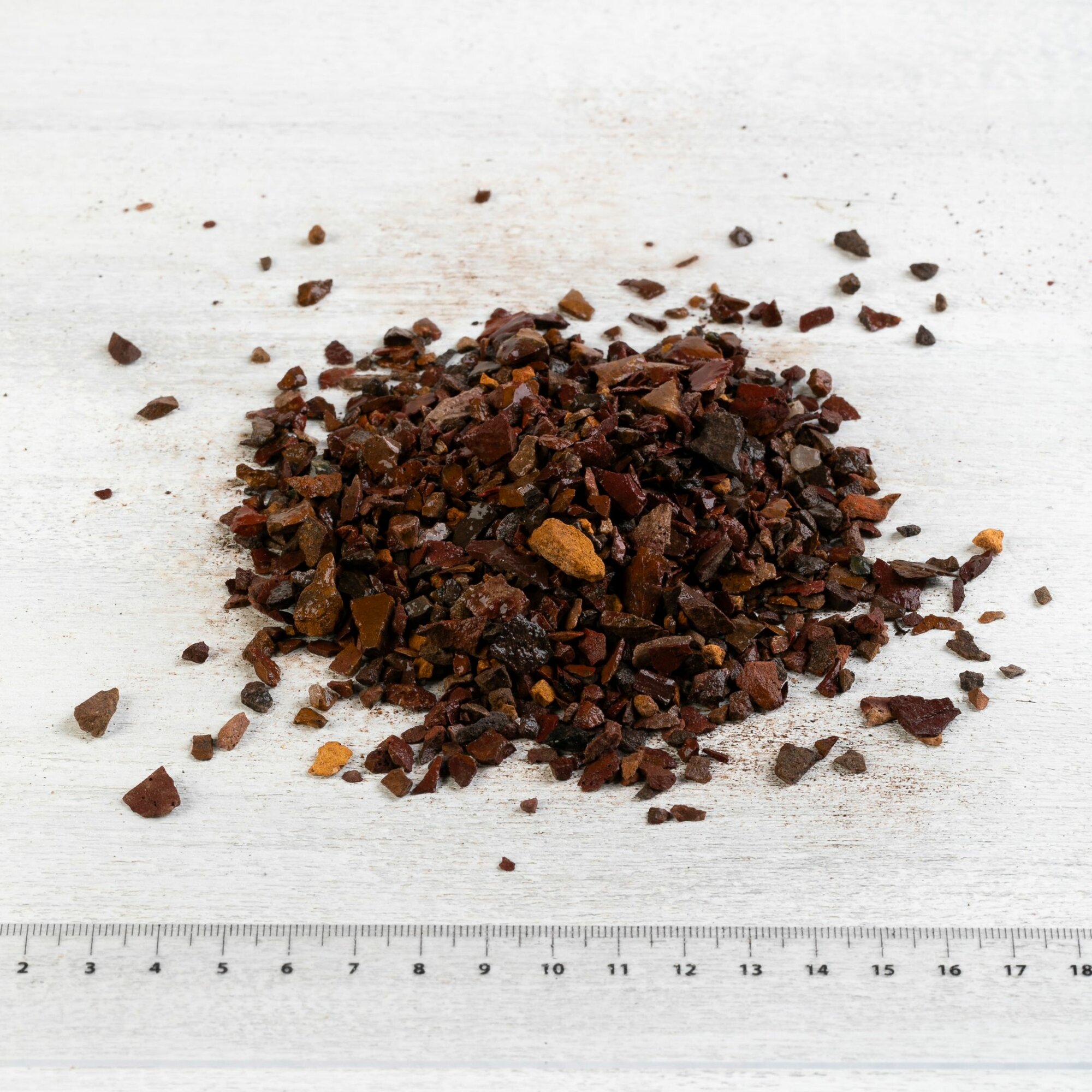 Камень натуральный фельзит розовый фракция 3-5 мм (374), 5 кг. Декоративный грунт