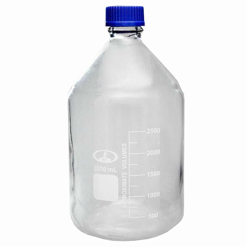 Банка 3л с делениями, с навинчив. крышкой, светлое стекло 10006814, 1781017