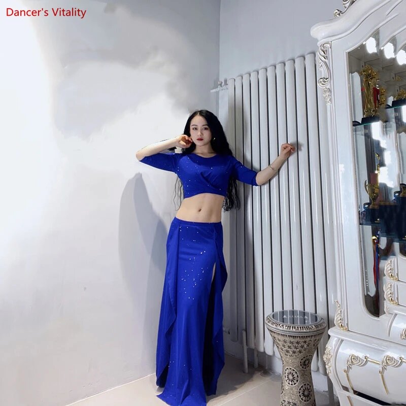 Костюмы для танца живота Dancer's Vitality, 2 шт. S, Синий