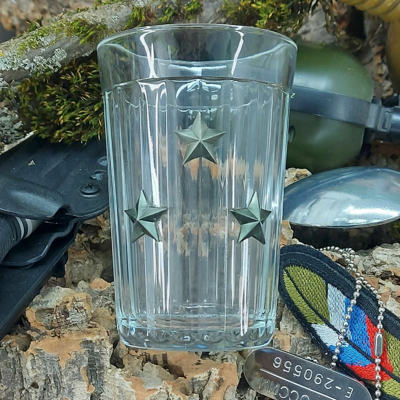 Стакан проставной граненый полковник