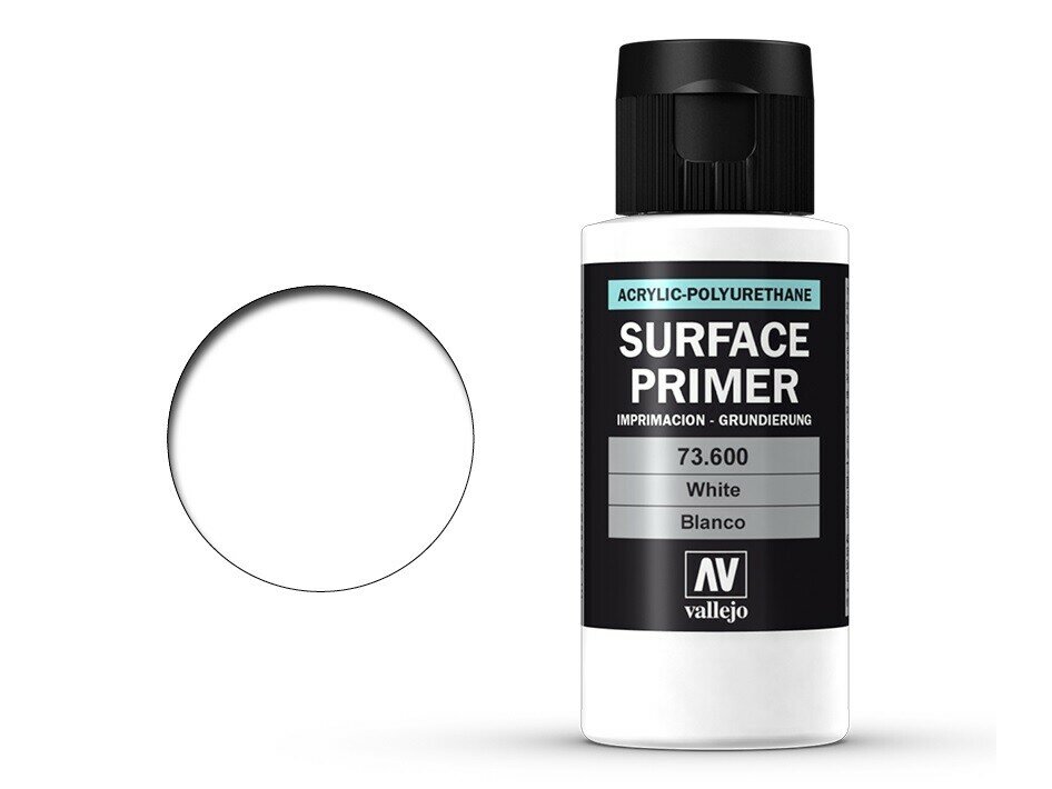 Аксессуар для Warhammer Vallejo Краска Vallejo Surface Primer: White 73.600 (60 мл)