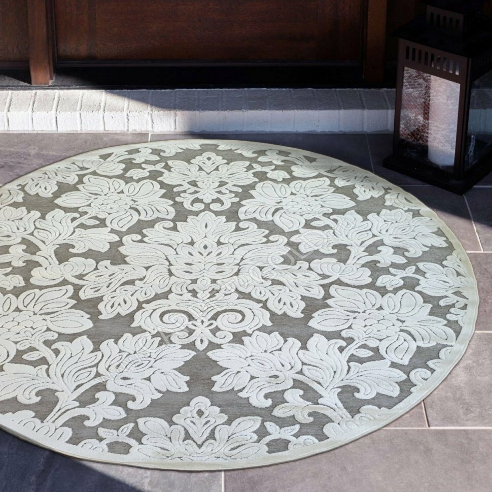 Бельгийский ковер Genova 38011 6565 90 Круг (1.6 х 1.6 м)