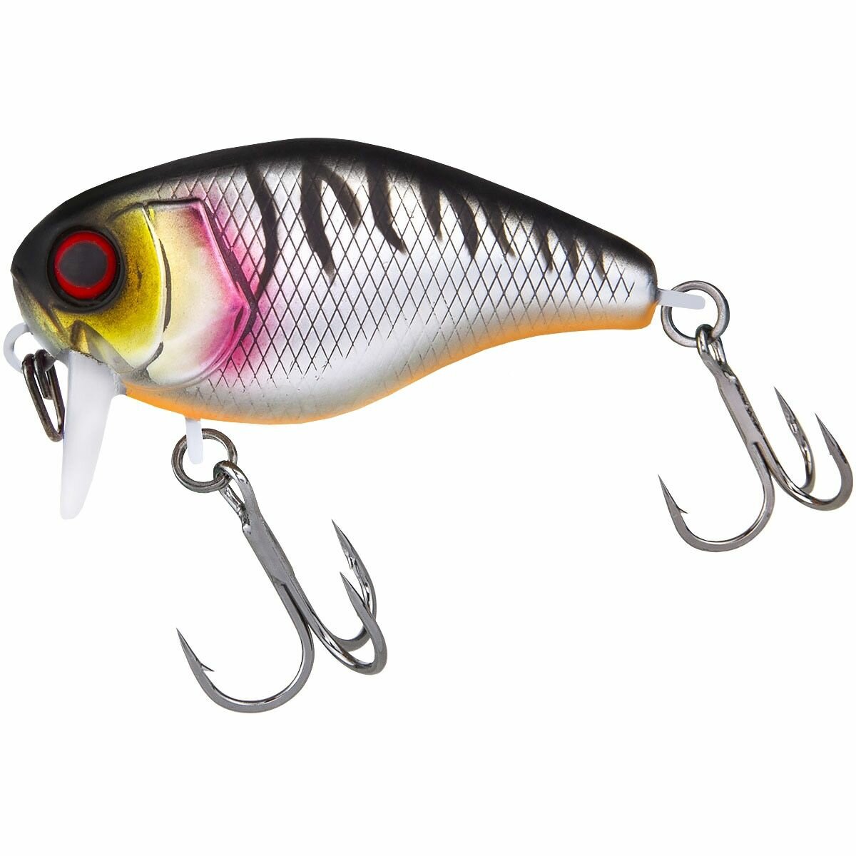 Воблер JACKALL CHUBBY 41F SSR 5.7g цвет UV MAT SILVER TIGER