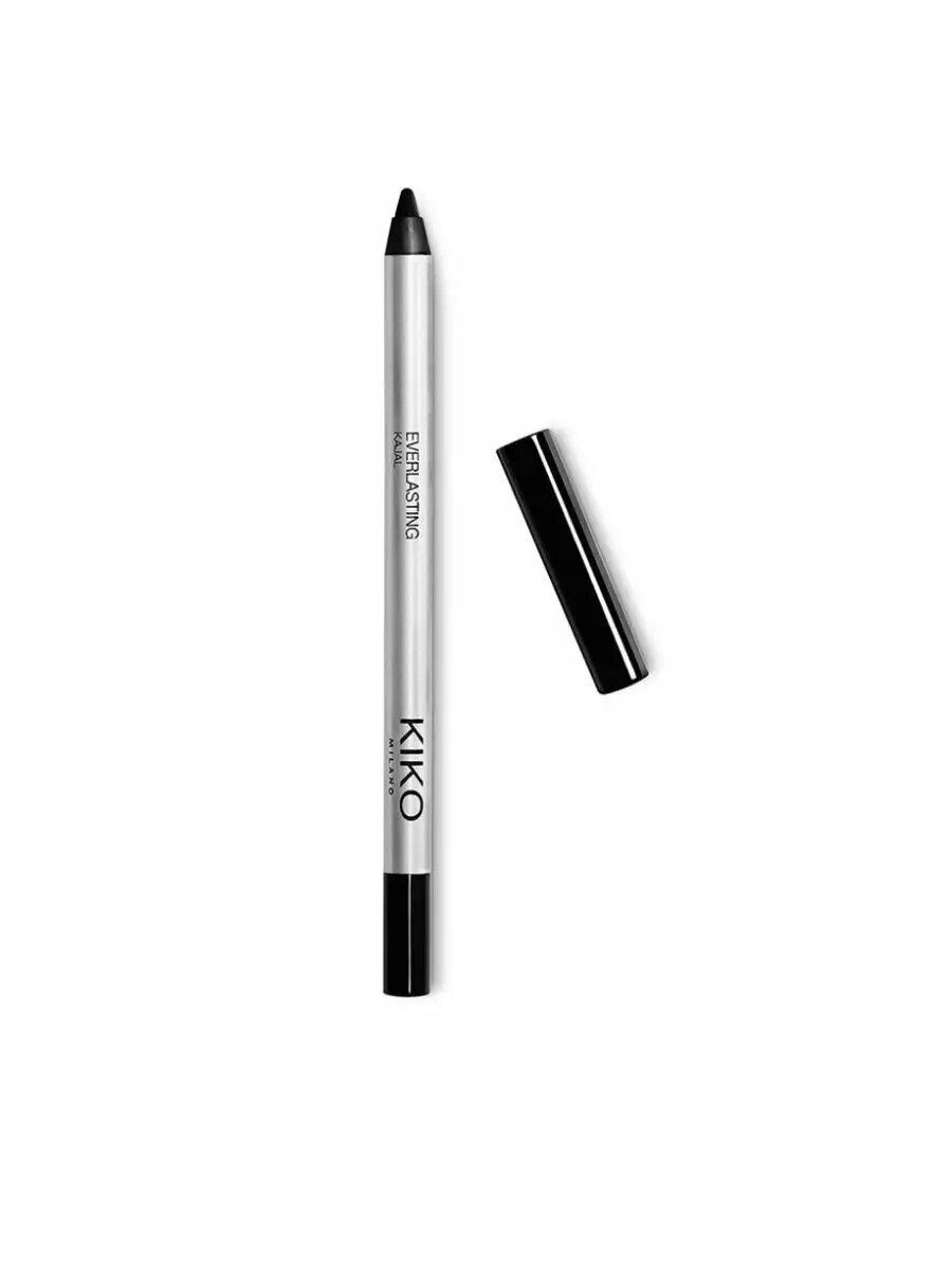 Стойкий угольно-чёрный каял для внутренних контуров глаз