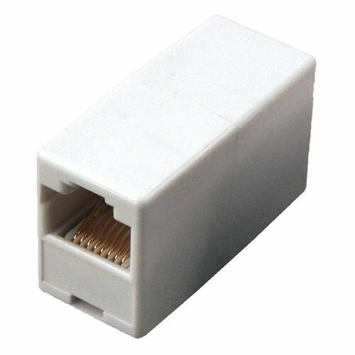 Адаптер Rexant (03-0101) проходной RJ45 кат.5E UTP бел.