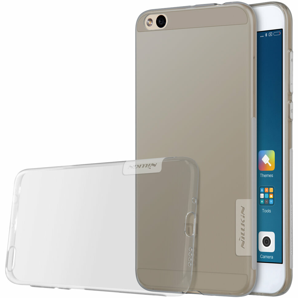 Накладка Nillkin Nature TPU Case силиконовая для Xiaomi Mi5C прозрачно-черная