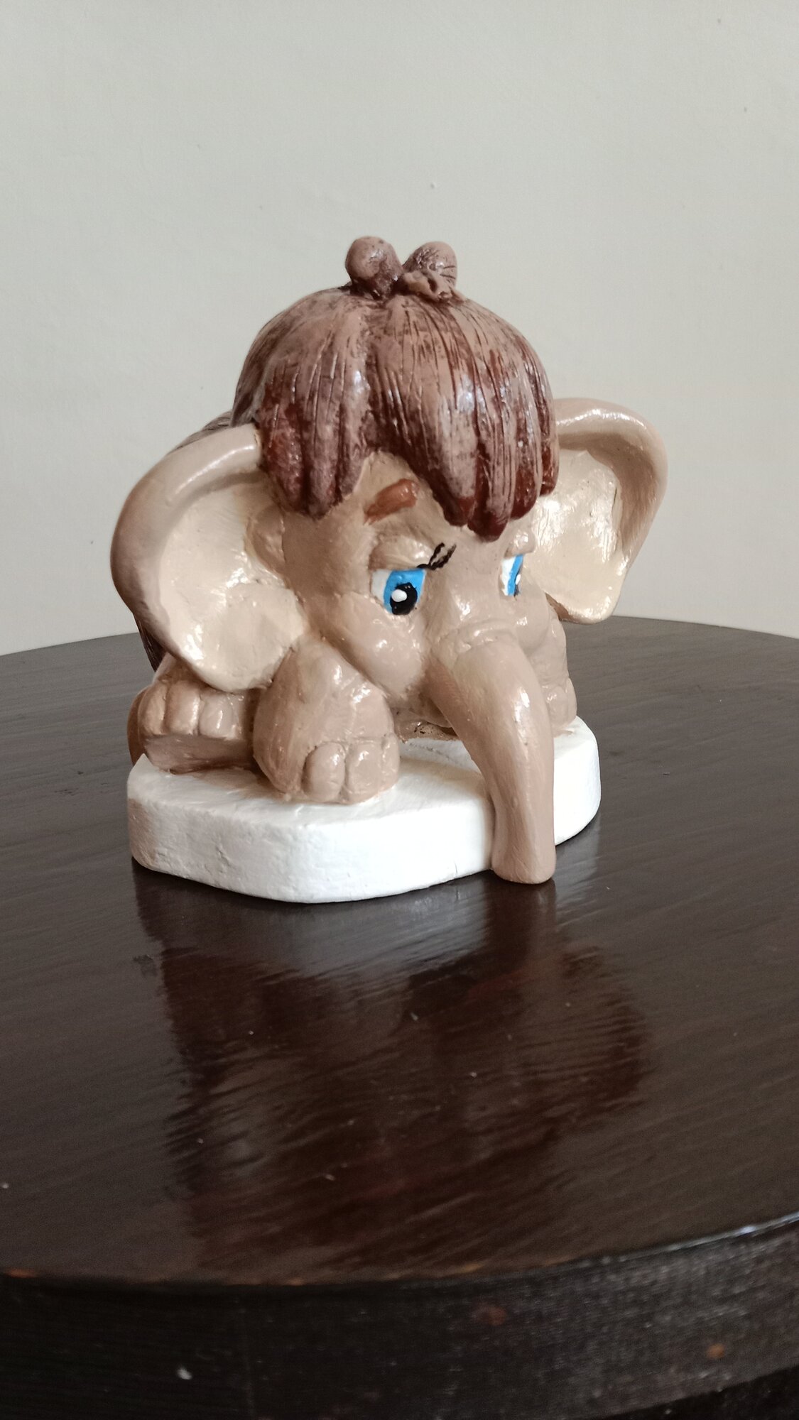 Декоративная статуэтка Мамонтенок на льдине