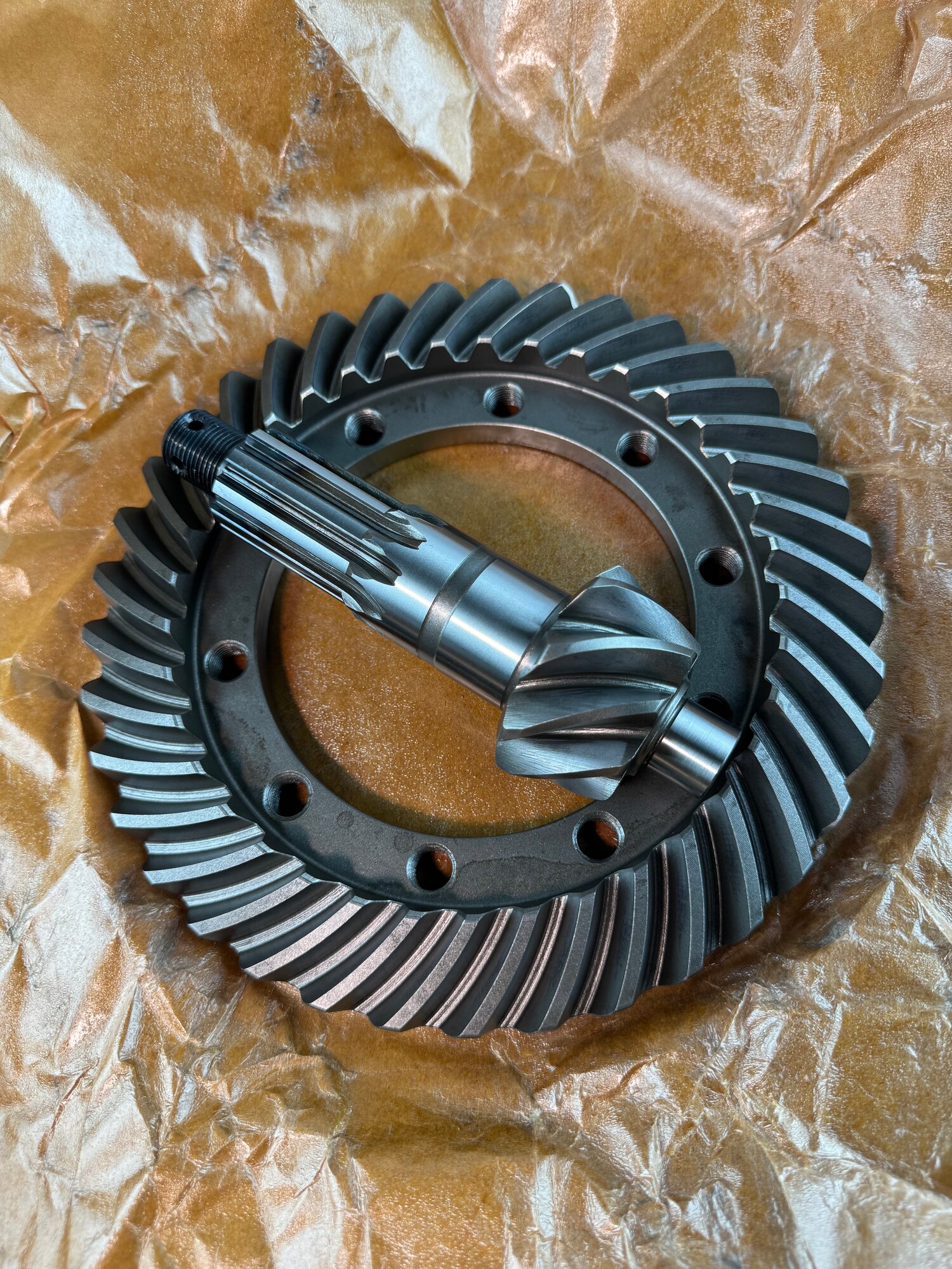 Главная пара УАЗ - 8х37, гибридный мост Тимкен