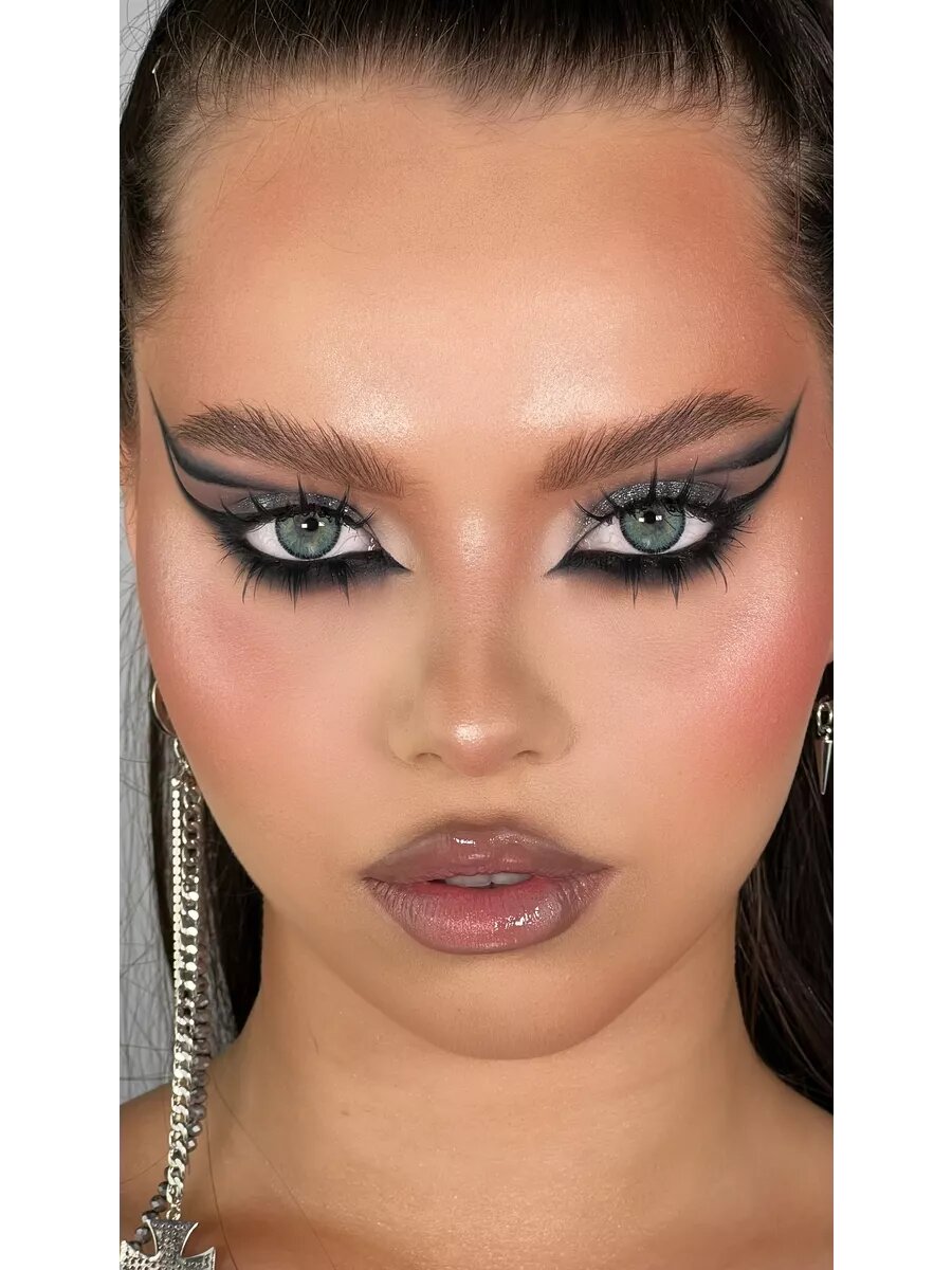 Цветные линзы Cloud R Blue 0.0