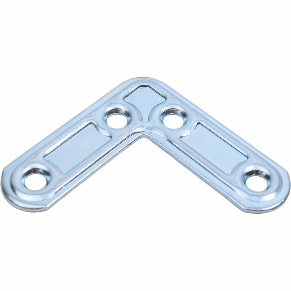 Мебельный плоский уголок ALDEGHI LUIGI SPA 50х50х15 мм, оцинкованный 153AZ55