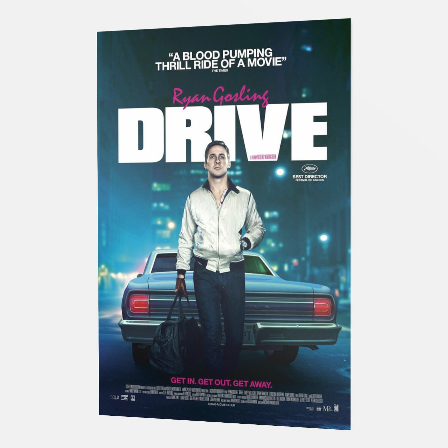 Постер (плакат) фильма Драйв 40x60 см. от Poster4me